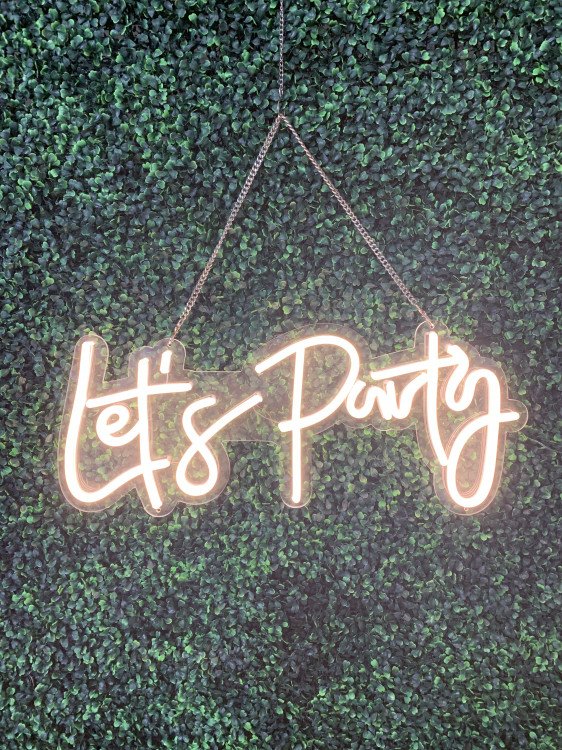 Let’s Party LED Sign - Our Town Party - Middletown, NY